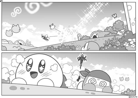 Kirby Bayonetta Waddle Dee Bandana Waddle Dee And Scarfy Super