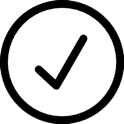 Checkmark Circle Vector SVG Icon SVG Repo