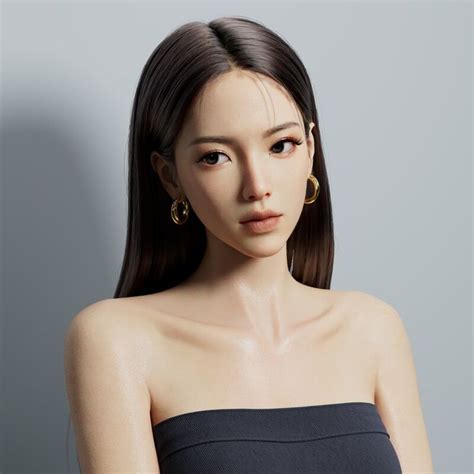 Lady Lingjie Z Our Lady Of China Shin Jeongho 3d Female Model