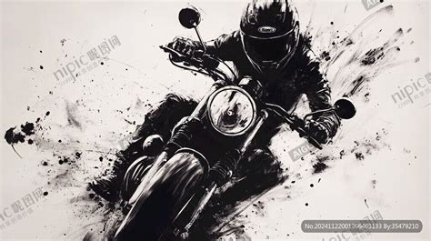 ai创作图速写摩托车 摩托车油画 摩托车装饰画 光影摩托 摩魔成道 暴走族 酷炫摩托车 摩托车爱好者 激情摩托 飞奔的摩托车 炫酷摩托车骑手