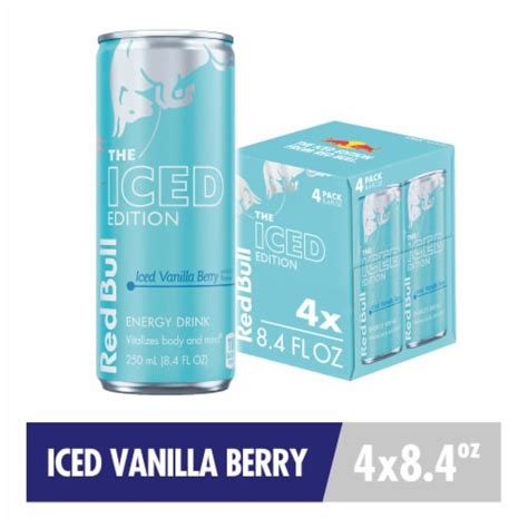 Red Bull Iced Edition Iced Vanilla Berry Energy Drink 84 Fl Oz King