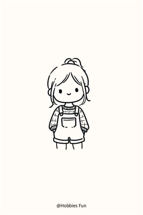 👧how To Draw A Girl Step By Step Cute Girl Drawing Easy Easy