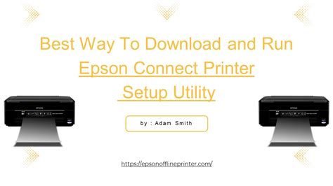 Ppt Epson Connect Printer Setup Utility Setting Up Powerpoint