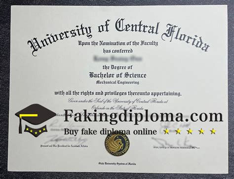 University Of Central Florida Diploma UCF Degree Online Buy Fake Diploma Order Degree Buy