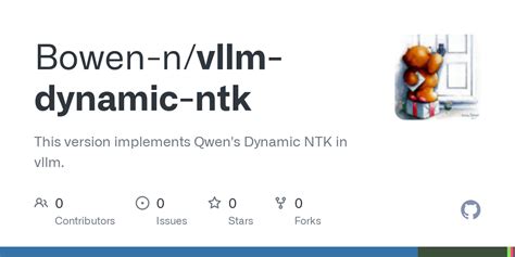 github bowen n vllm dynamic ntk this version implements qwen s