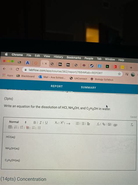 Answered Write An Equation For The Dissolution… Bartleby