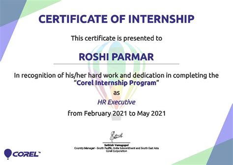 Roshi Parmar On Linkedin Internship Hrexecutive