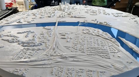 Omaha City Map Nebraska Architectural Scale Models
