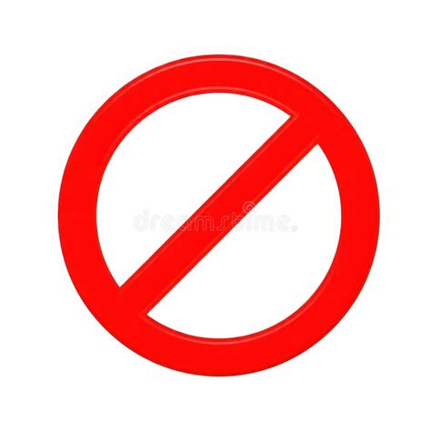 Red Forbidden Symbol Circle Stock Illustrations 24 002 Red Forbidden