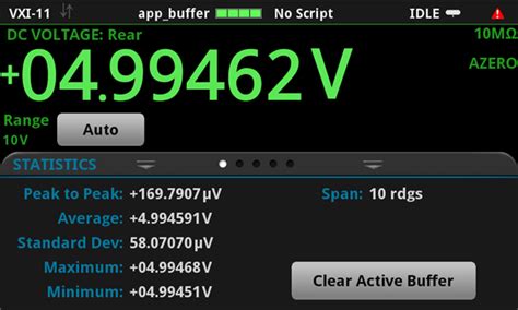 Keithley Dmm6500 Script Example Externally Triggered Measurements Element14 Community