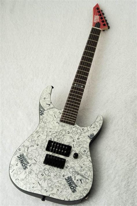 Esp Esp×sonic Sonic The Hedgehog Guitar Iii Classic Sonic Edition
