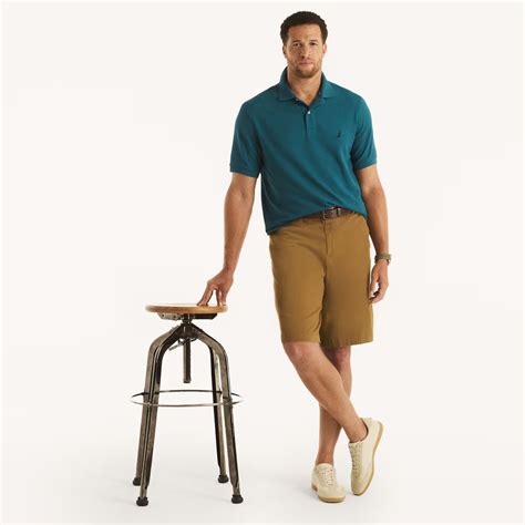 Big And Tall Classic Fit Deck Polo Nautica