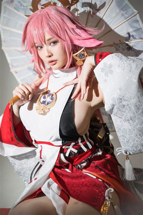 Tw Pornstars 1 Pic Yingtze Twitter Yae Miko 🌸 Genshinimpact