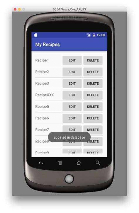 Editing Entries In A Specific Row In Listview Androidava