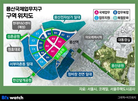 서부이촌동 뺀 용산국제업무지구기반시설 내년 착공