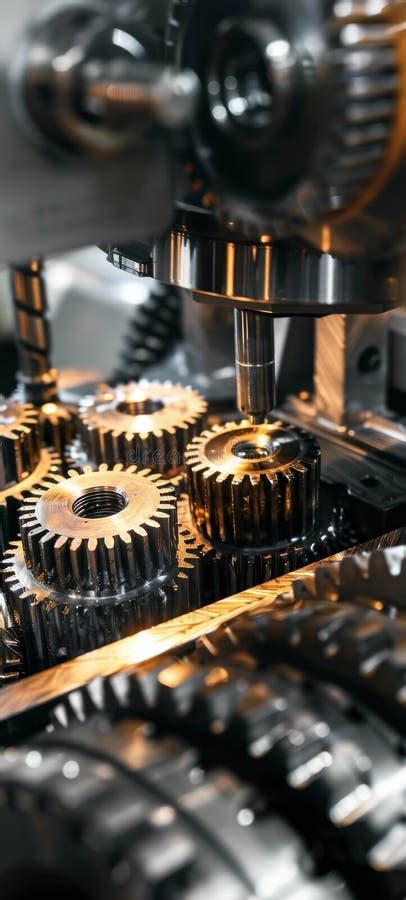 A Closeup Of Gears And Cogs Being Assembled Highlighting The Complexity