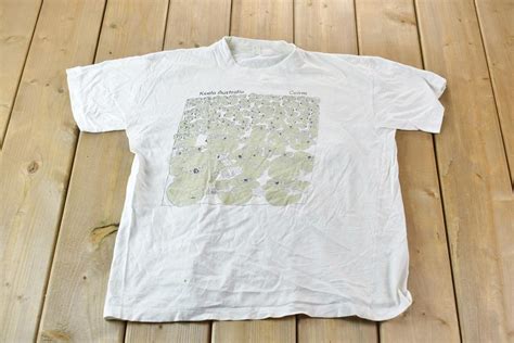 Vintage 1990s Souvenir Australia Travel T Shirt Made In Australia Etsy