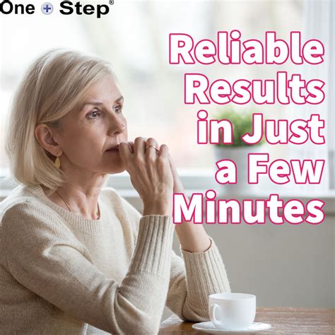 One Step Up Female Fertility Test Strips Peri Menopausal Menopause