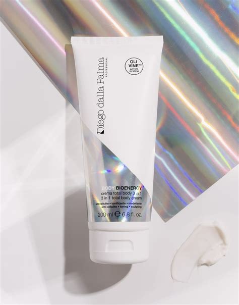 디에고달라팔마 3 In 1 토탈 바디 크림 200ml 안티 셀룰라이트 크림 크로켓