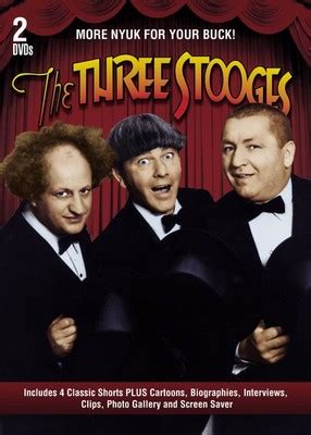 Three Stooges More Nyuk For Your Buck Dvd Moe Howard Larry Fine