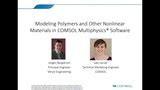 Modeling Nonlinear Materials In COMSOL Multiphysics