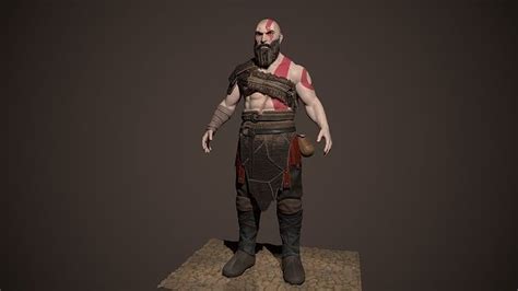 3d model aaa game character vr ar low poly cgtrader