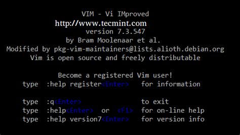 Lfcs 系列第二讲：如何安装和使用纯文本编辑器 Vivim Linuxstory