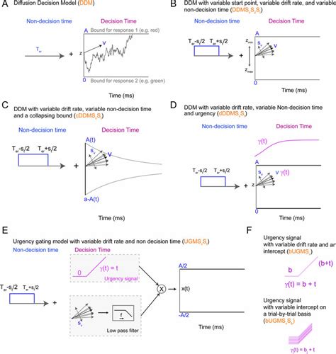 Schematic Of Some Sequential Sampling Models Of Decision Making Download Scientific Diagram