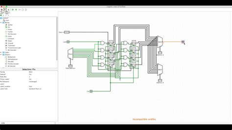 Logisim 4 Bit Cpu Register File Youtube