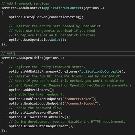 The Entity Typeopeniddicttoken Was Not Found When Scopeofflineaccess · Issue 483