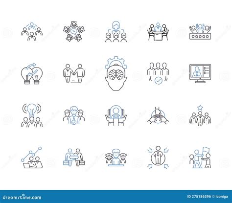 Management Brainstorming Outline Icons Collection Brainstorming Management Planning Ideas
