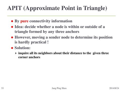 Ppt Chapter 7 Localization And Positioning Powerpoint Presentation Id3505531