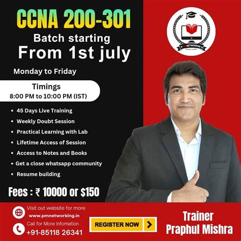 Praphul Mishra On Linkedin Ccna Certification Cisco Networking
