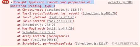 在vue3中使用echarts时调用其resize方法报错前言 一个风和日丽的晚上在满心欢喜的写完接口，把数据用 Ech 掘金