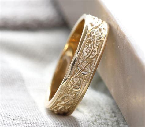 Gold Male Wedding Bands