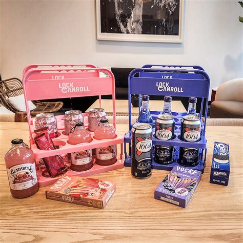 들살이 캠핑 6구 홀더 음료 커피 컵 캐리어 트레이