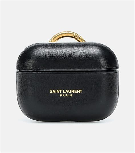 Saint Laurent Leather Airpods Pro Case Saint Laurent
