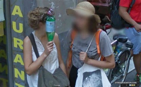 She Doesn T Trust The Google Maps Blur STREETVIEWFUN