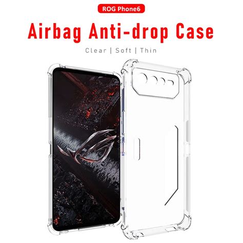 【casetempered Glass】asus Rog Phone 6 6d Rog6 Pro Ultimate Casing Clear