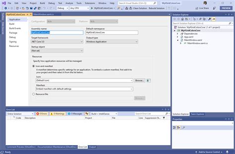 WPF E Net Core Traslare Un Applicazione Da Net Full A Net Core A DotNetWorker Site Net