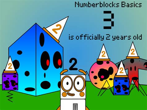 Numberblocks Basics 3 Is Officially 2 Years Old By Jaynumberfanagram1