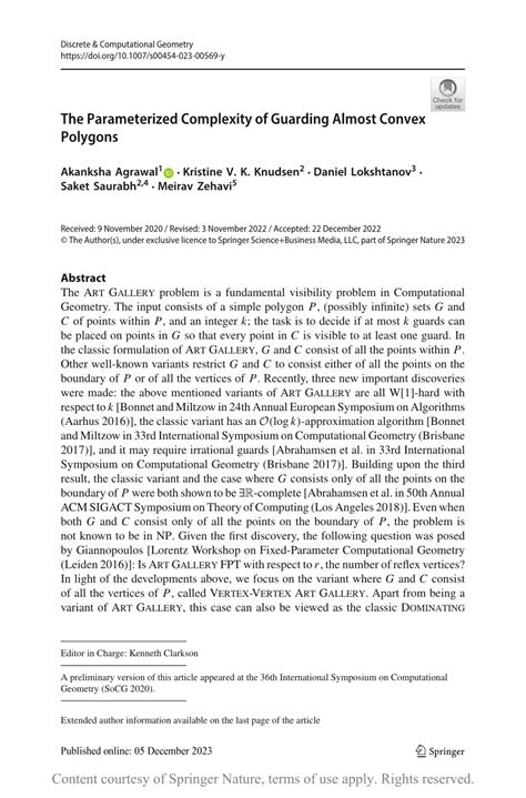The Parameterized Complexity Of Guarding Almost Convex Polygons