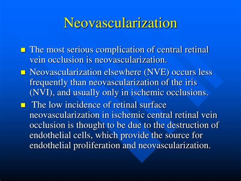 Ppt Retinal Vein Occlusions Powerpoint Presentation Free Download Id 3725195