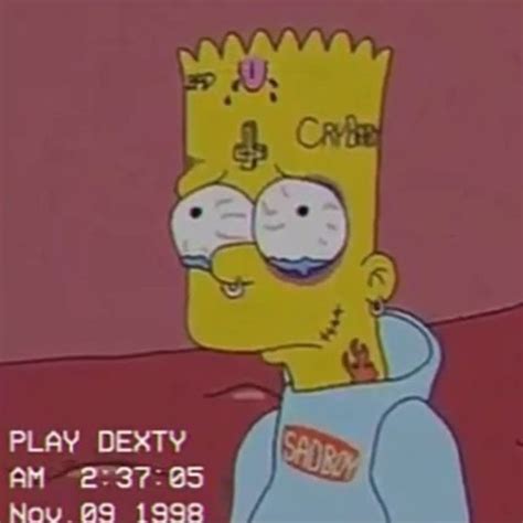 Listen To Playlists Featuring Sad Emo Bart Simpson Type Beat By Phantatonic Online For Free On