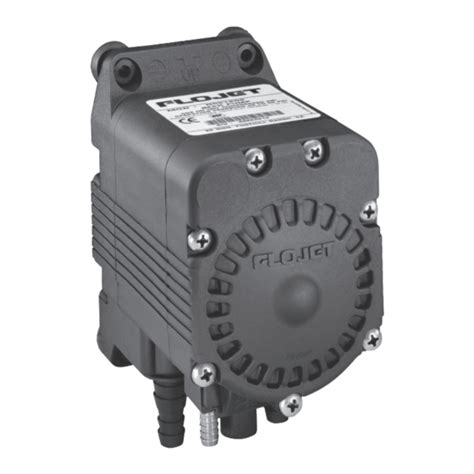 Xylem Flojet G56 Series Installation Manual Pdf Download Manualslib