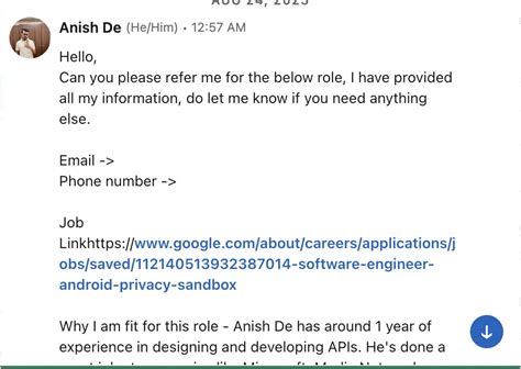 Anish De On Linkedin Referraltips Jobreferrals Collab