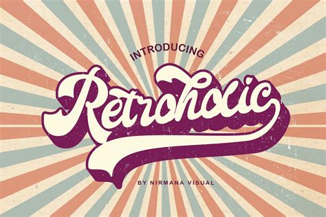 Retroholic Retro Font 230503 Logo Font Bundles