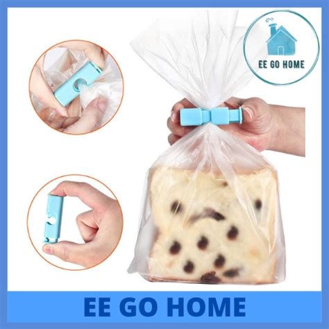 Multi Purpose Plastic Sealer Bread Food Bag Press Spring Sealing Clip