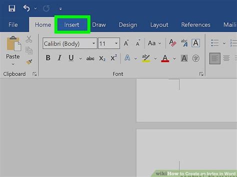 How To Create An Index In Word With Pictures WikiHow