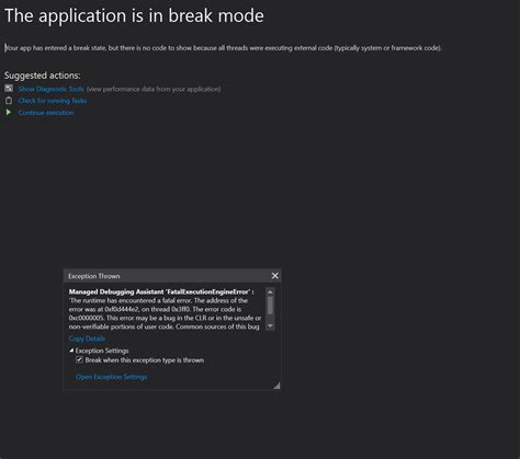 Web Applications Fail To Debug On Fresh Install Microsoft Qanda
